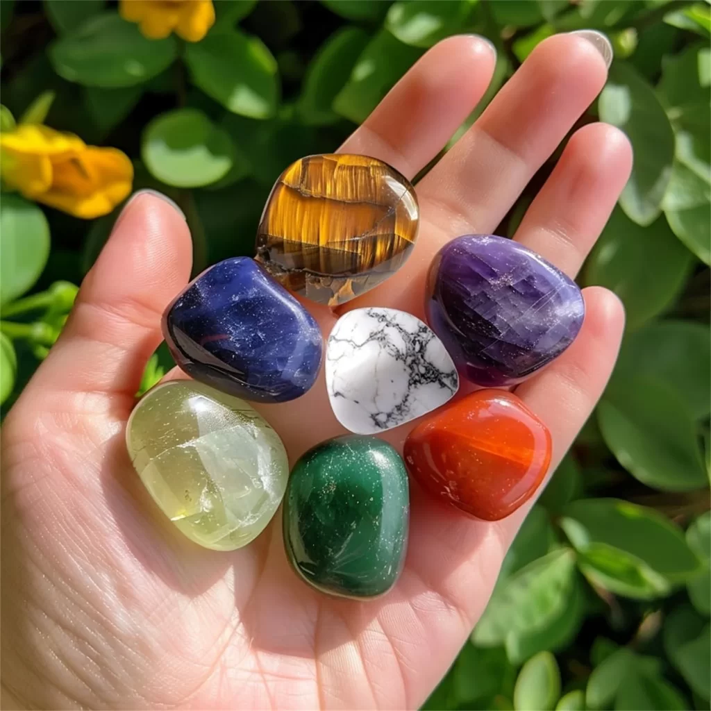 Premium 7 Chakra Stone Set Large Size Polished Crystals Handpicked ...